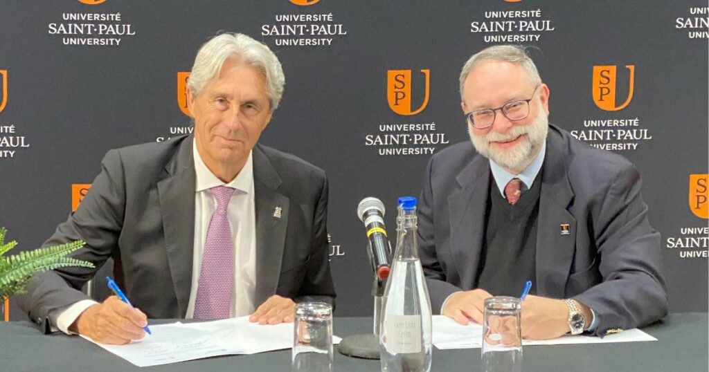 Saint Paul University and University of Alcalá Sign New Partnership ...